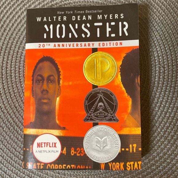 Other | Walter Dean Myers Monster | Poshmark